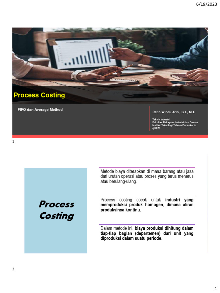 Metode Biaya Produksi FIFO & Rata-rata | PDF | Komputer