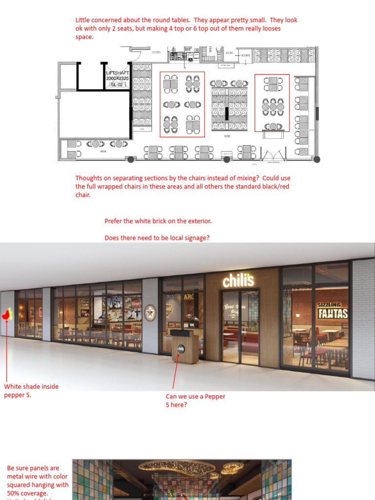 Round Table Design and Signage Feedback | PDF