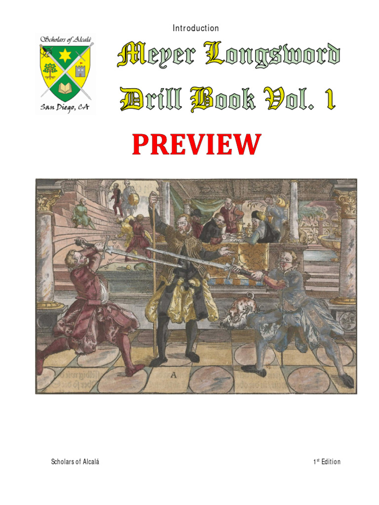 Meyer Longsword Drill Book 1 Sept Preview | Download Free PDF | Sword ...