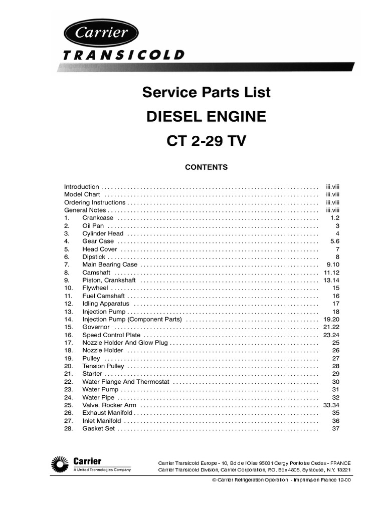 Motor Diesel CT2-29TV | PDF | Sistema endocrino | Neuroendocrinología