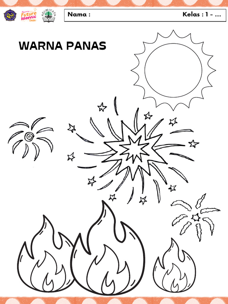 LK Mewarnai Warna Panas Dingin Netral | PDF