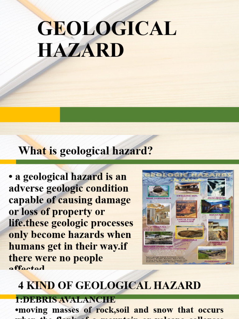 Geological Hazard | PDF