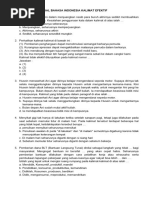 Soal Bahasa Indonesia Kelas 6 Tema 5 - Formulir | PDF