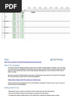 Excel Sprint Project Tracker Template | PDF | Microsoft Excel | Computing