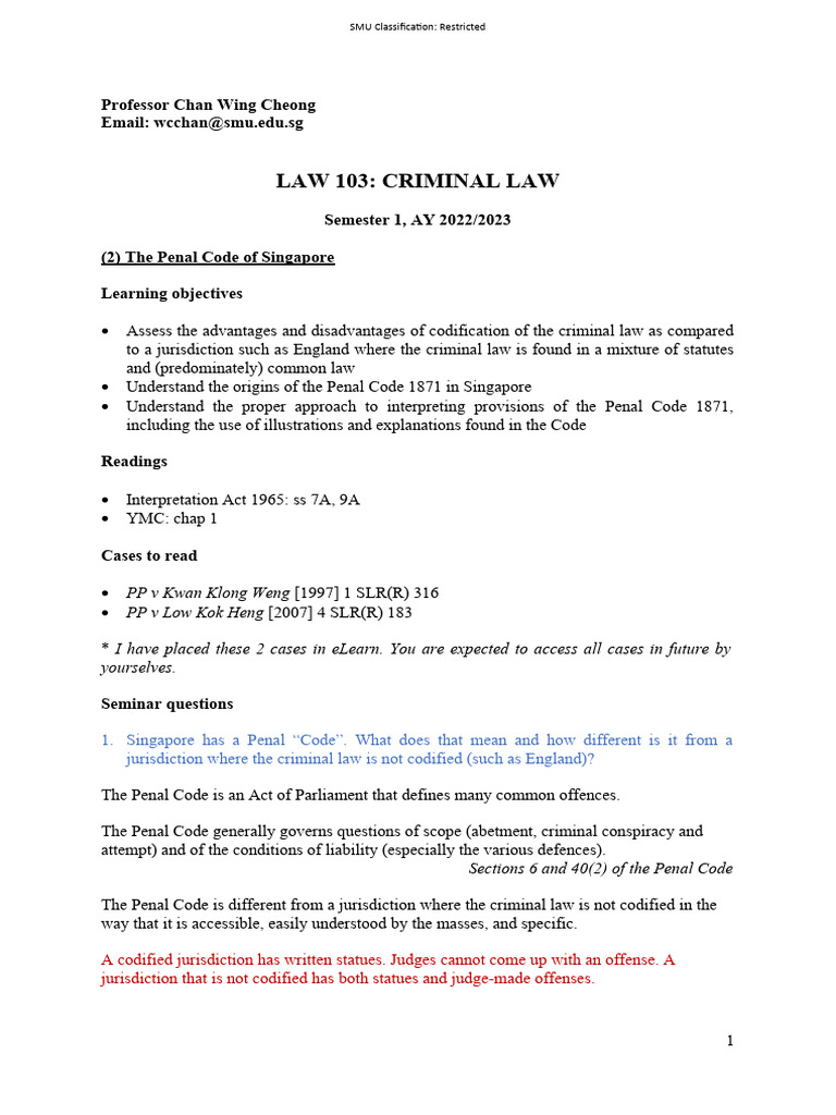 2 Penal Code | PDF