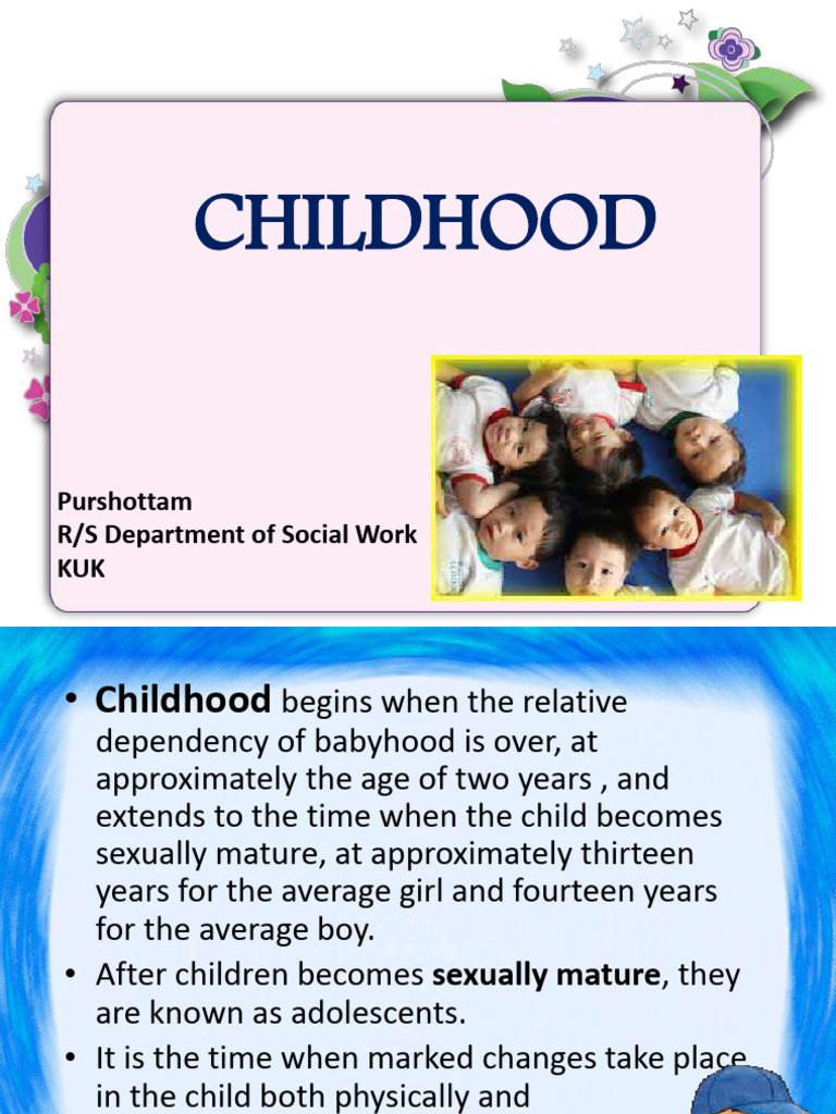 Childhood | PDF