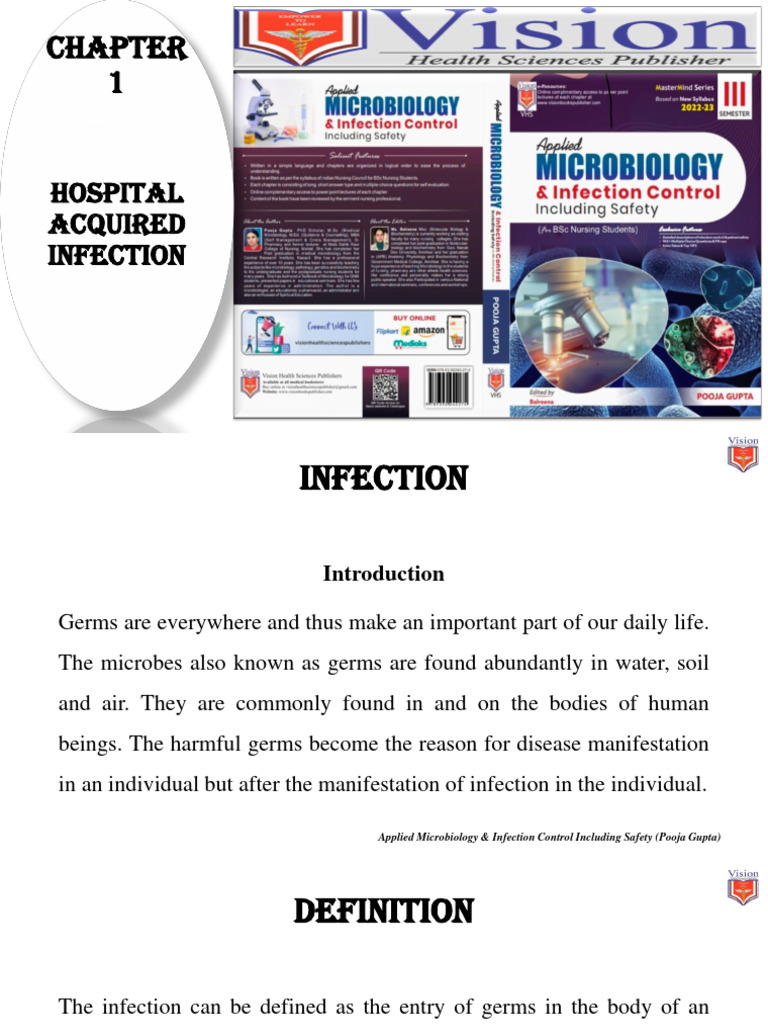 Microbiology Chapter 1 Hospital Acquired Infection | PDF | Hospital ...