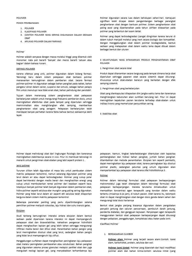 POLYMER | PDF