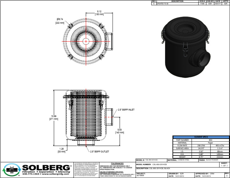 CSL 850 251HCB - 2D | PDF | Technology & Engineering