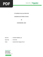 Protection CT Sizing | PDF | Transformer | Electrical Engineering
