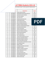 Student Enrollment Master List | PDF