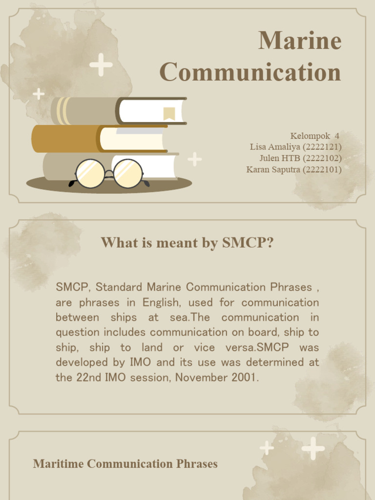 Marine Communication | PDF
