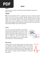 PQRST Complex: Heart ECG Fundamentals | PDF | Electrocardiography ...