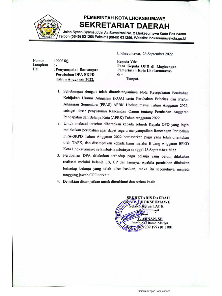 Penyamaian Rancangan Perubahan Dpa | PDF