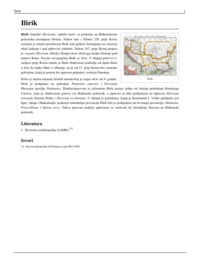 Ilirik | PDF