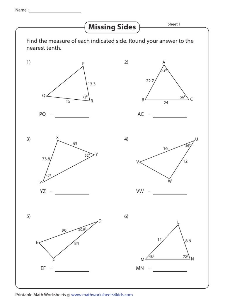 Missing Sides 1 | PDF