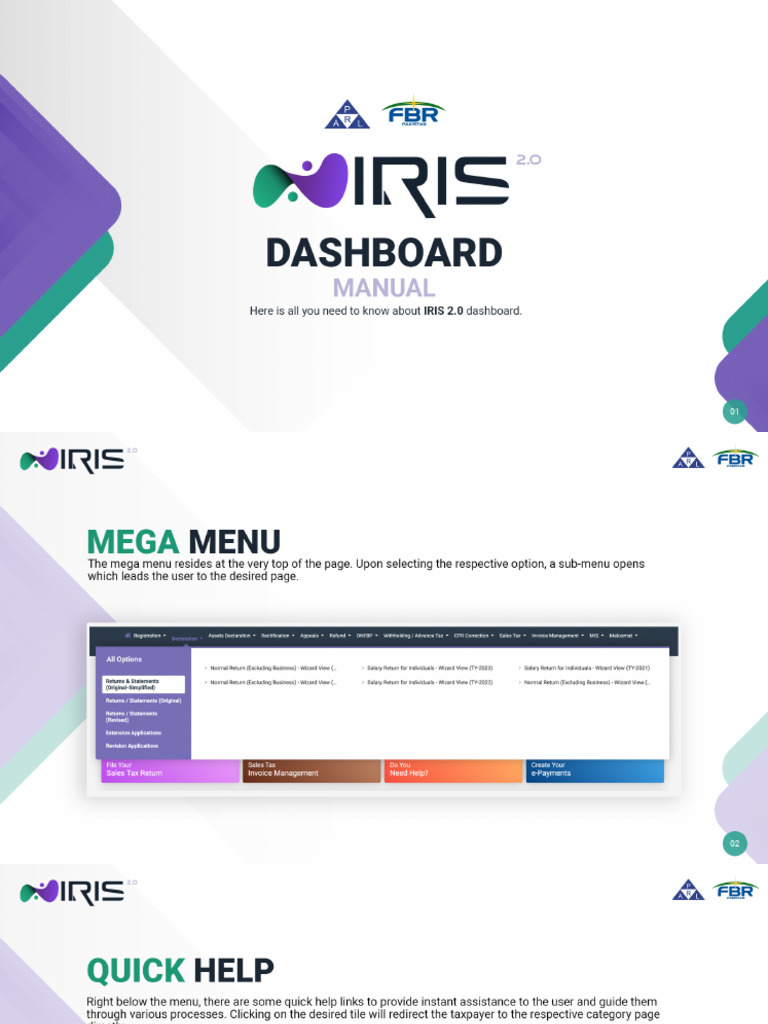 IRIS Dashboard Manual | PDF