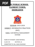 Class 12 IP Practical File 2024-25 | PDF | Sql | Data Management Software