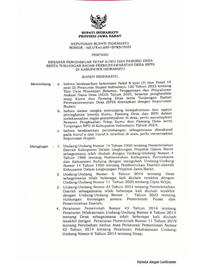 Kepbup Besaran Siltap 2023 | PDF