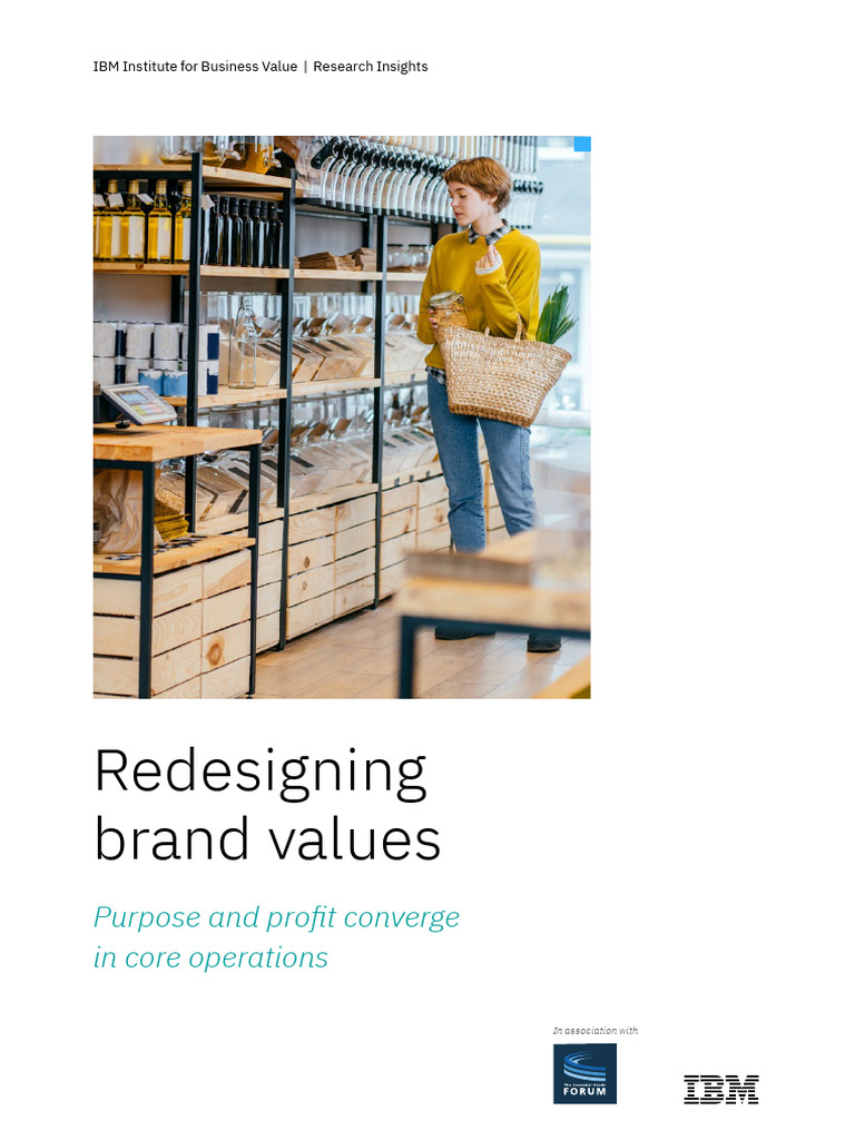 IBV - Redesigning Brand Values | PDF