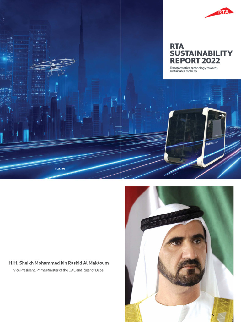 RTA Sustainability Report 2022 Eng | PDF | Sustainability | Dubai
