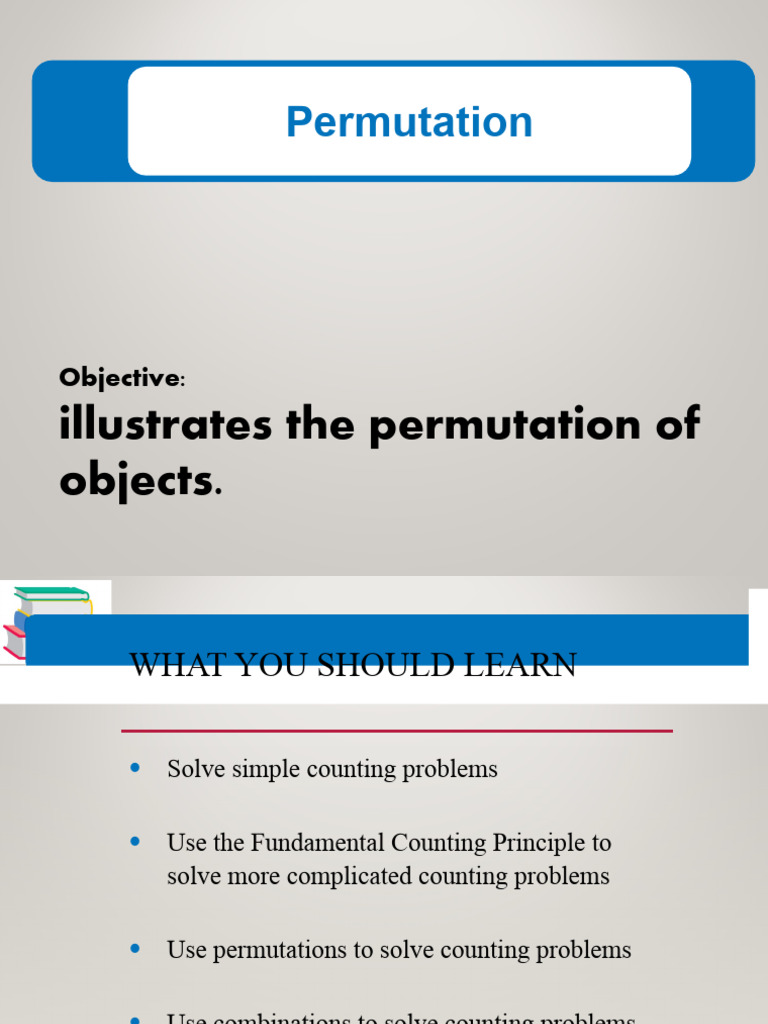 G10 Math Q3 - Week 2 - Problems Involving Permutation | PDF