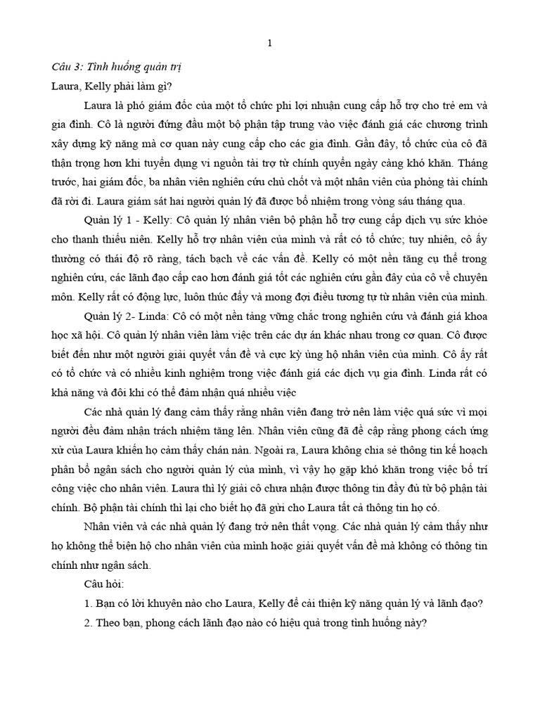 Tình Huống Qth | PDF