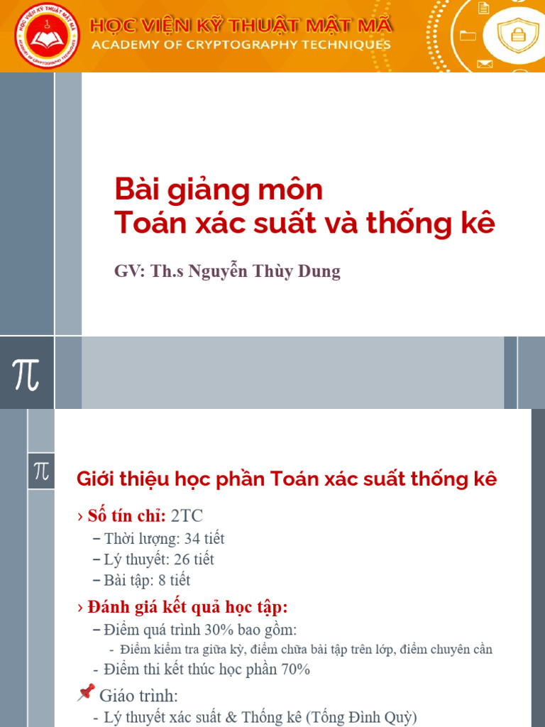 BG Toán XSTK - Final | PDF