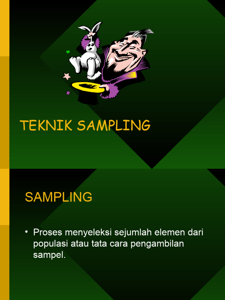Teknik-Sampling | PDF