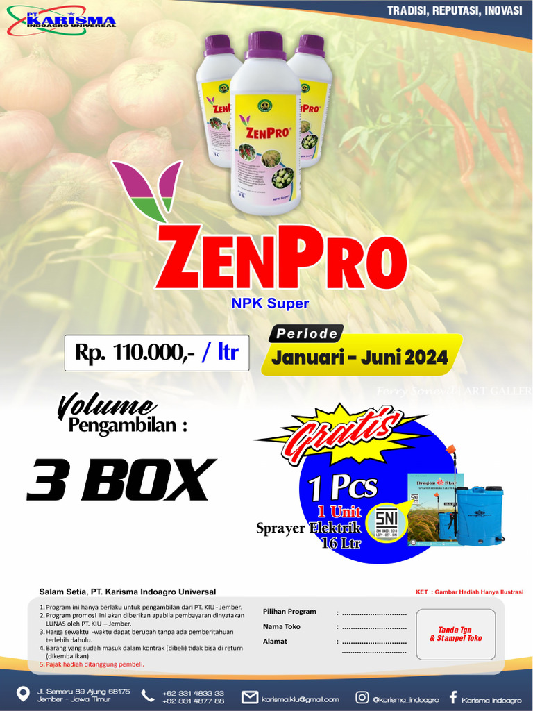 Zenpro NPK 0124 - 0624 | PDF