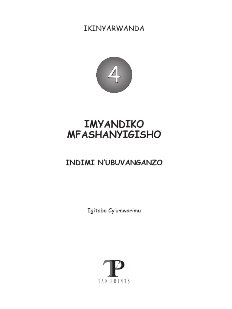 Igitabo cy'Ikibazo mu Kinyarwanda | PDF