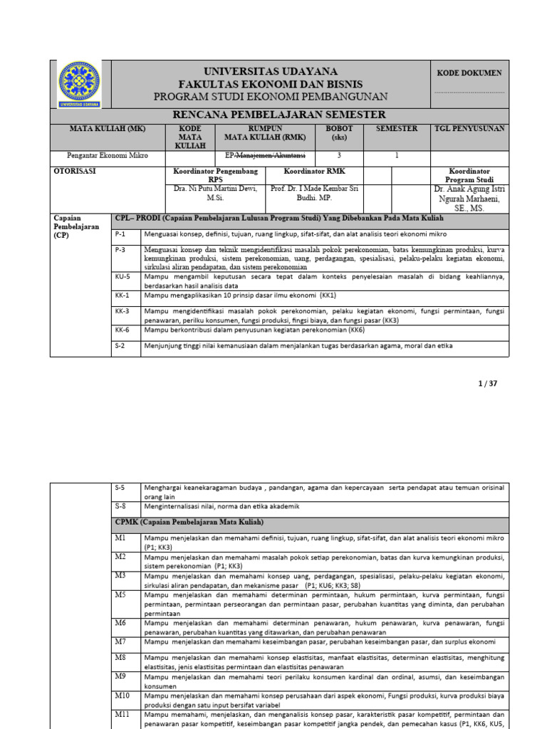 Rps Final Eku 111 Face To Face | PDF