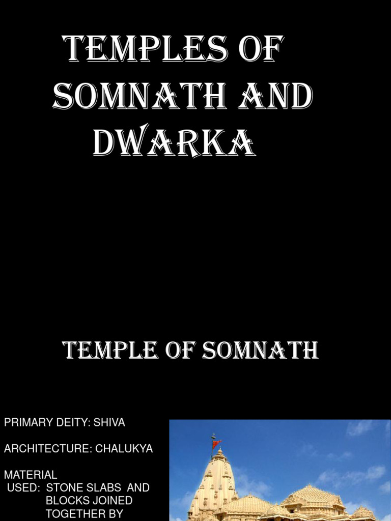Somnath and Dwarka Temple | PDF | Indian Religions