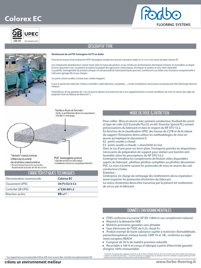 Fiche Produit-Colorex EC | PDF