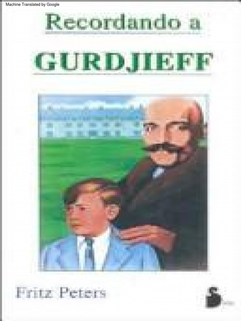 Recordando A Gurdjieff - Fritz Peters | PDF | Aprendizado | Moralidade