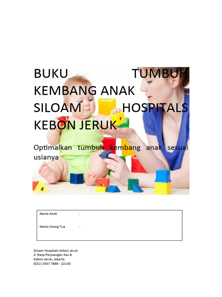 Draft Buku Tumbuh Kembang Anak Rev 1 | PDF Draft Buku Tumbuh Kembang Anak Rev 1 | PDF