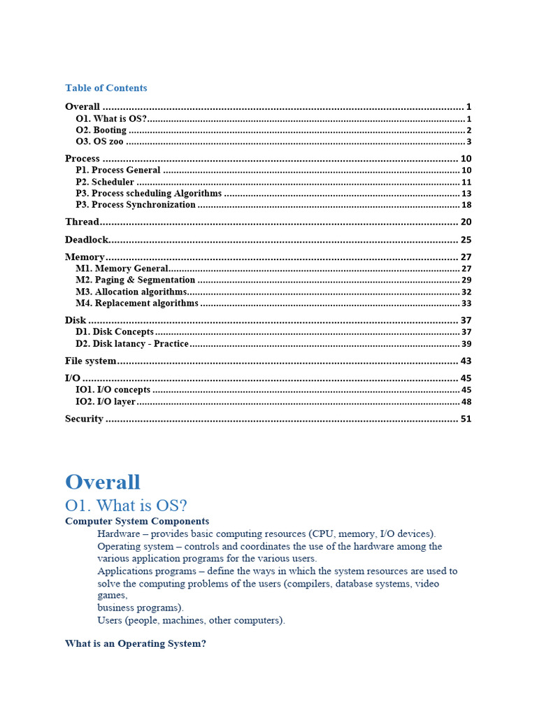 Sumary | PDF | Thread (Computing) | Process (Computing)