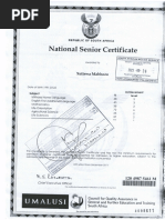 NSC Certificate Security Features | PDF | Student Assessment And ...