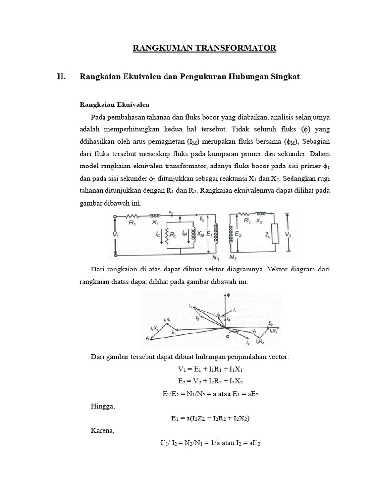 M Elvan RN - Rangk Trafo 2 | PDF