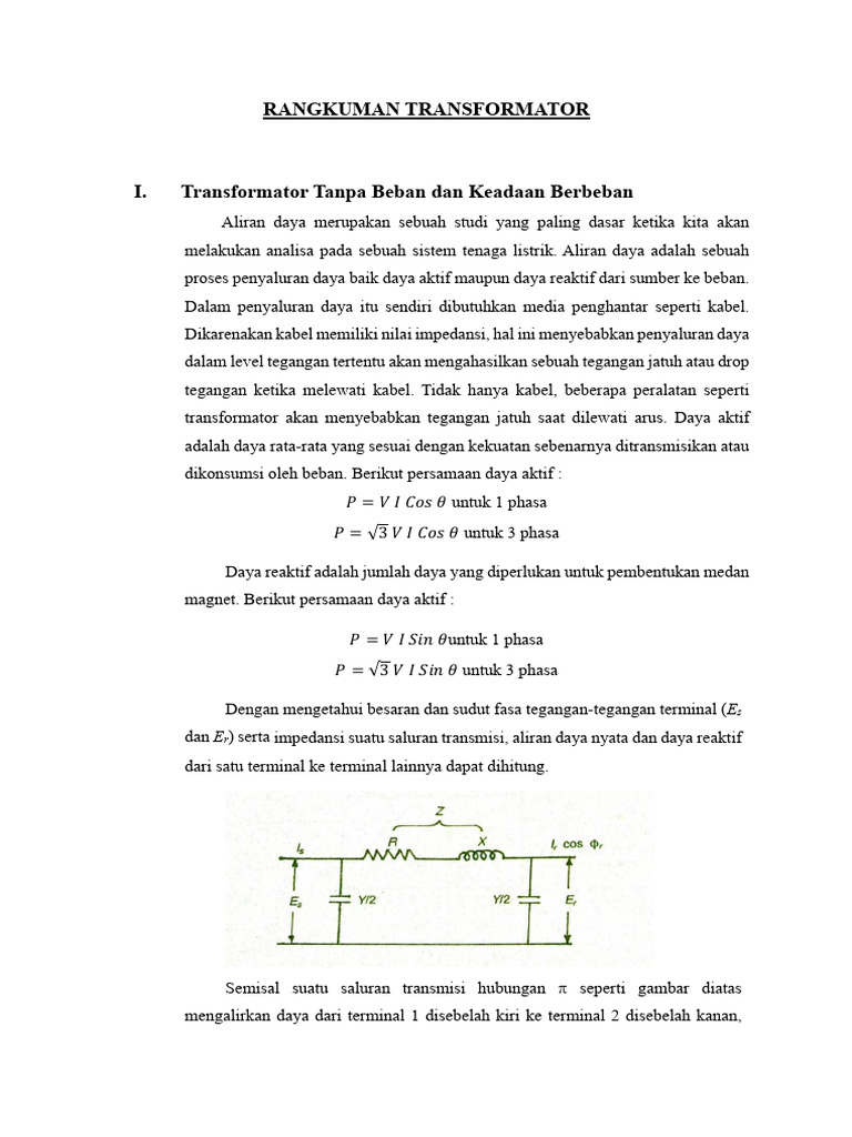 M Elvan RN - Rangk Trafo 1 | PDF | Metode & Bahan Ajar