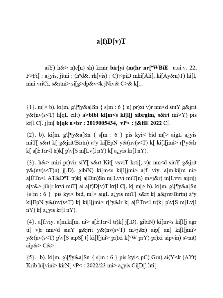 Mihir Affidavit | PDF