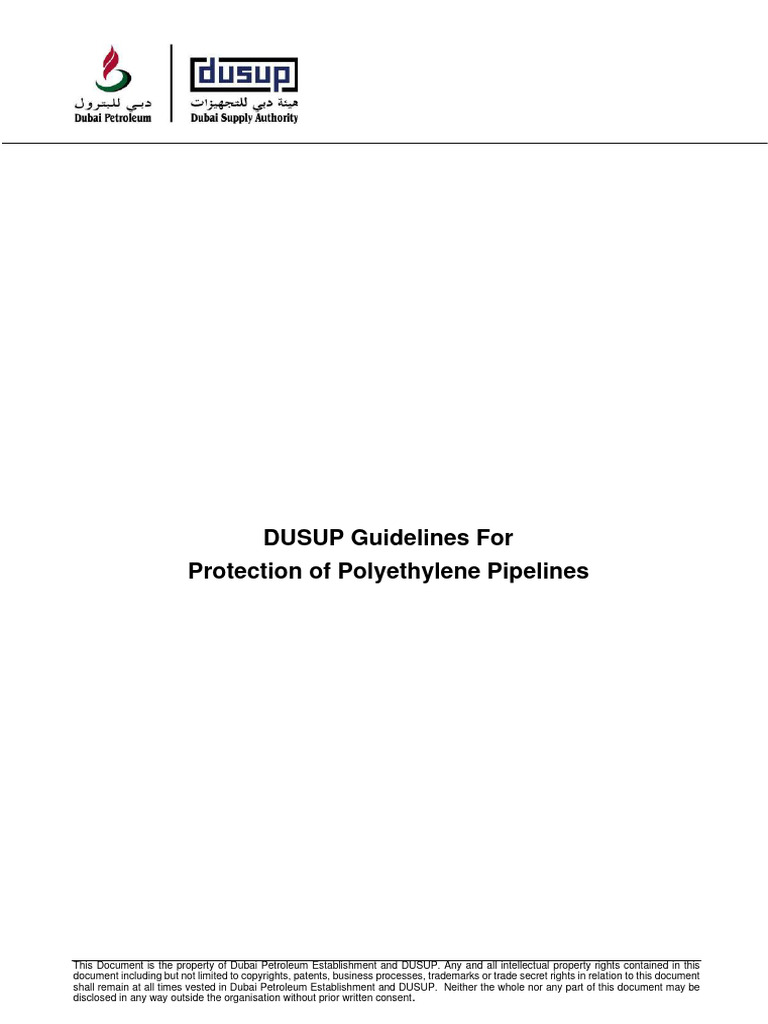 DP-OPSON-0230-DUSUP-Guidelines-for-Protection-of-Polyethylene-Pipeline_compressed-1 | PDF