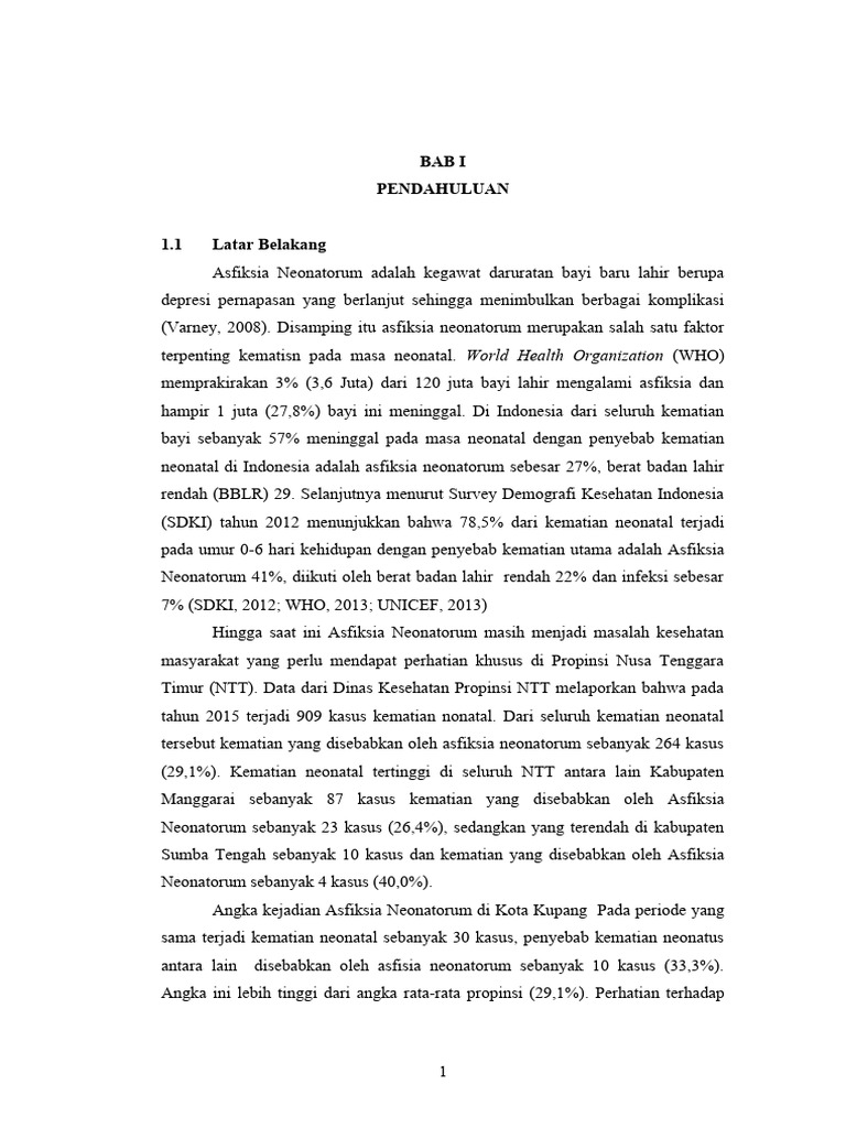 TESIS BAB 1-BAB V REVISI NOVEMBER (Repaired) | PDF