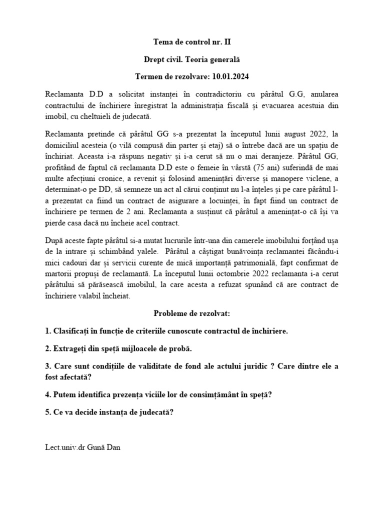 Tema II | PDF