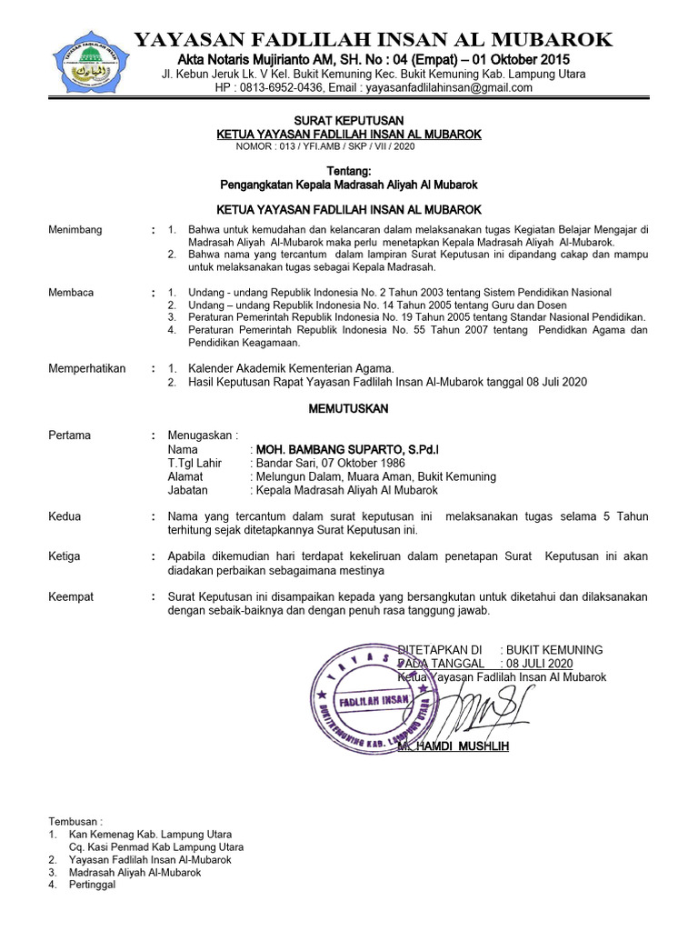 SK Kamad Aliyah | PDF