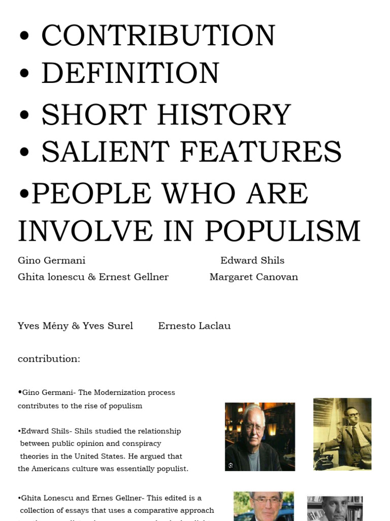 POPULISM | PDF
