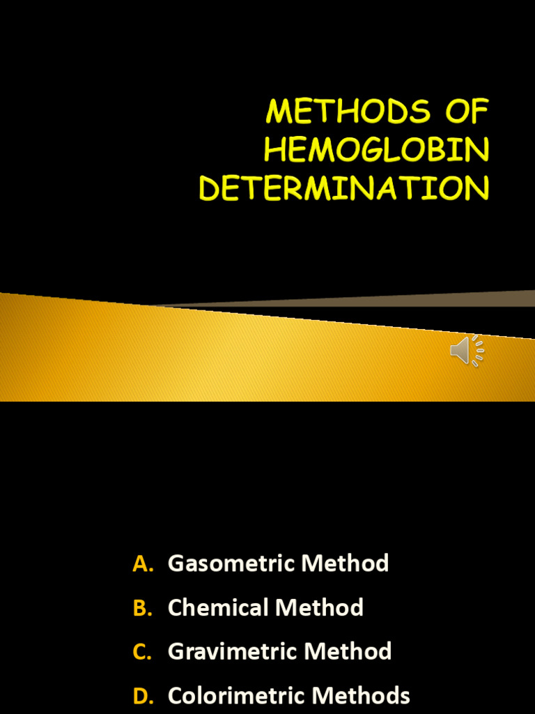 Hb-Tests (Laboratory) | PDF | Hemoglobin | Red Blood Cell