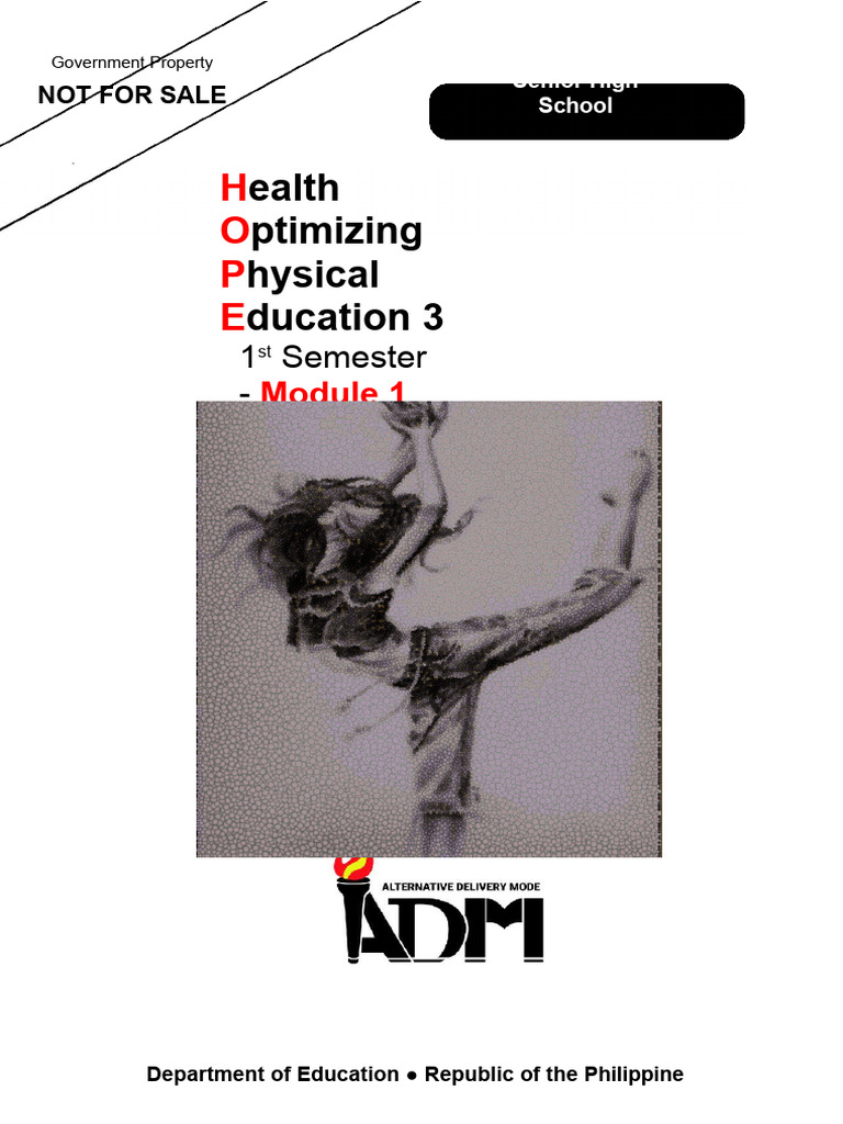 Pe 12 Hope 3 q1 Module 1 Lesson 1 4 by Shine | PDF