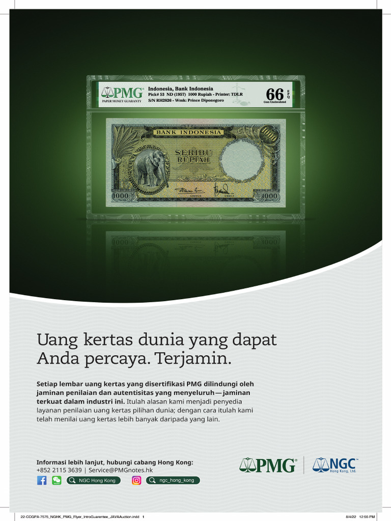 23-CCGPA-7575b NGHK PMG Flyer IntroGuarentee JAVAAuction HR | PDF