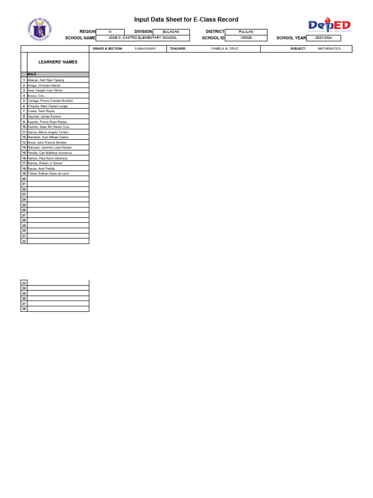 Edited Mahogany Math | PDF